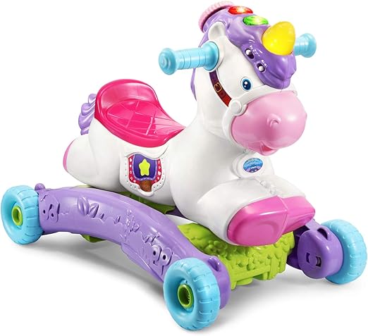 Amazon.com: VTech Prance and Rock Learning Unicorn, Multicolor : Toys ...