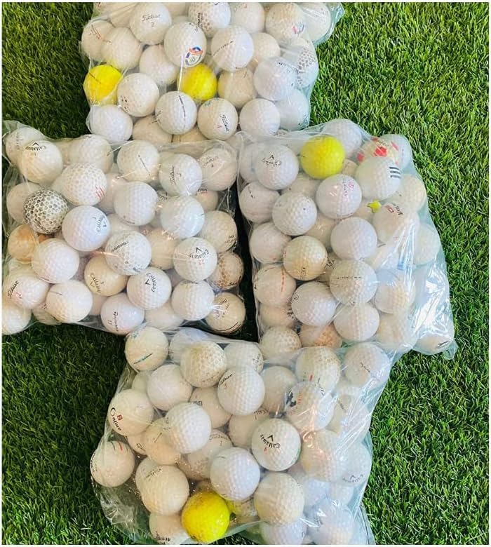 100% Recycled Golf Balls - Handpicked & Assorted HIT Away Used Golf ...