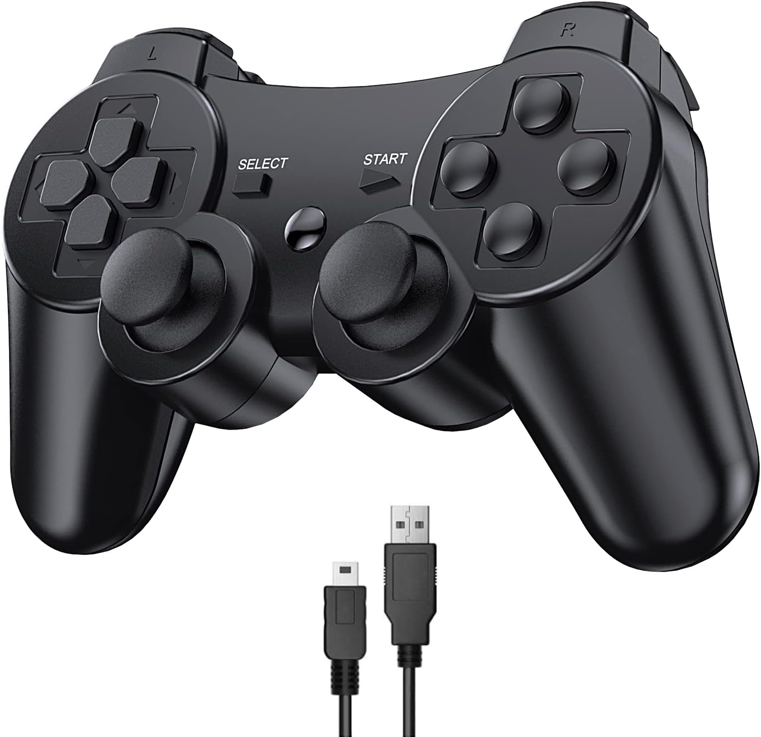 Manette PS3, Sefitopher Manette sans Compatible fil pour Playstation 3 ...