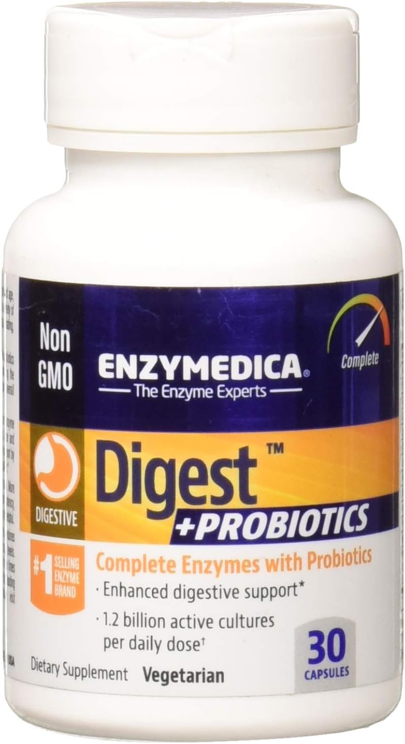 Amazon.com: Enzymedica - Digest + Probiotics, An Essential Digestive ...