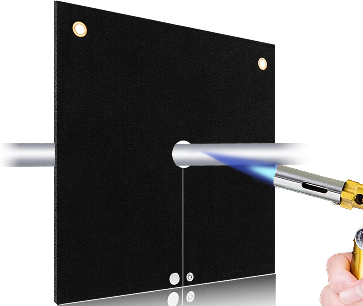 Amazon.com: Welding Blanket Fireproof, Heat Shield Mat Resistant Up To ...