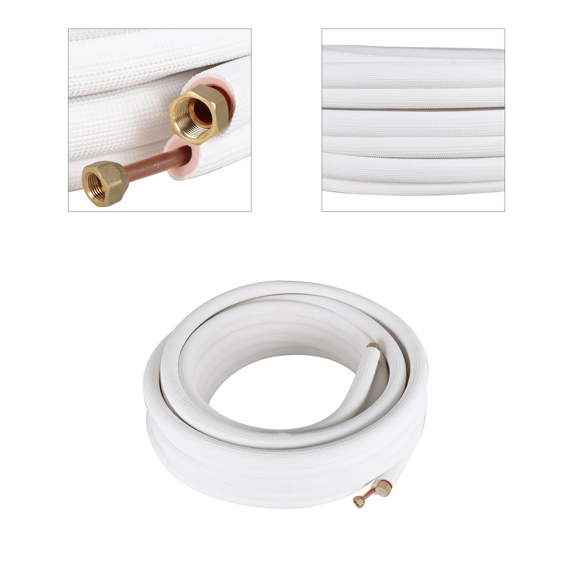 Snapklik.com : Kimllier 50FT 5/8 Inch & 3/8 Inch Air Conditioning ...