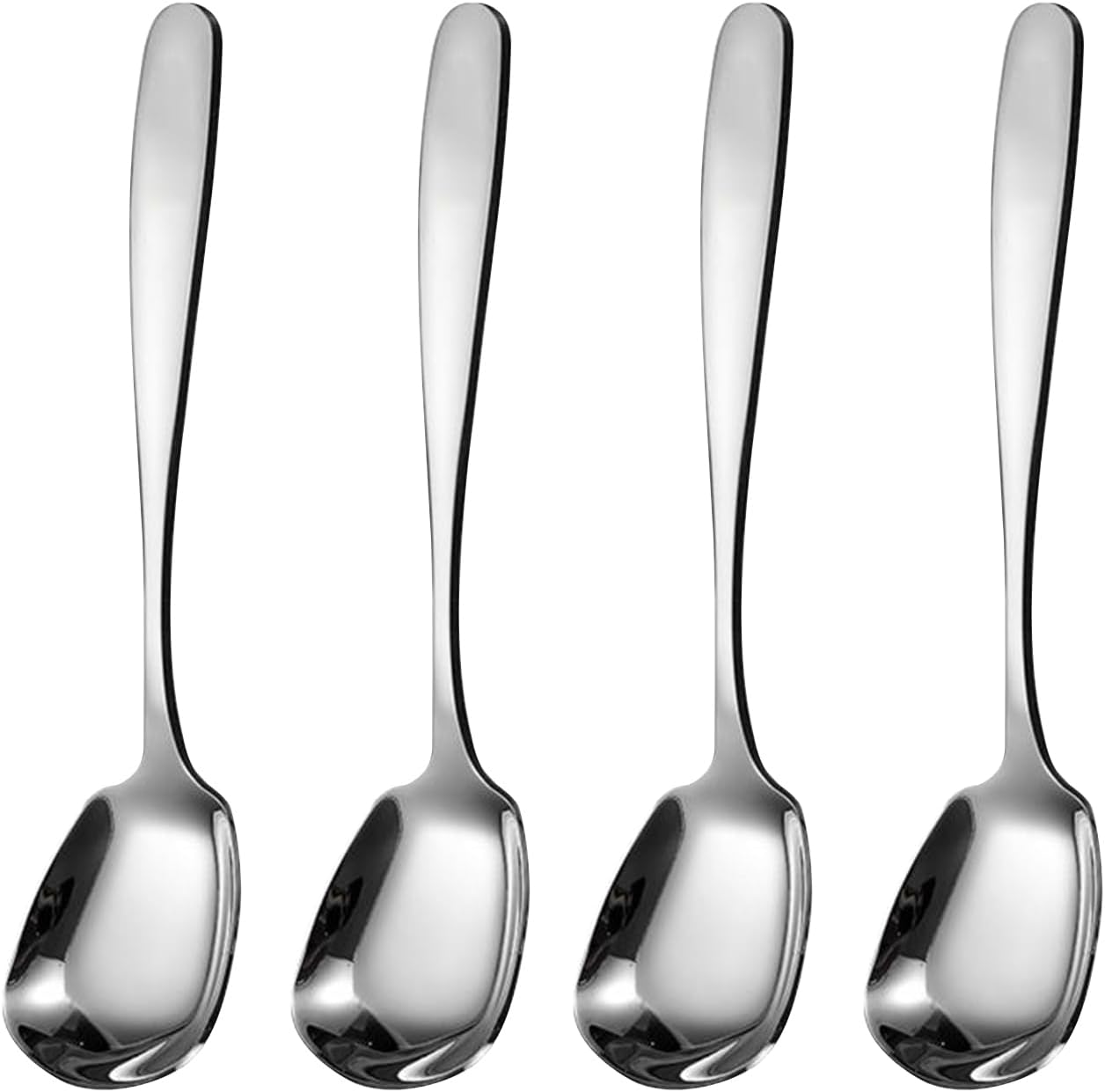 Amazon.com: IMEEA Flat Bottom Serving Spoon 18/8 Stainless Steel ...