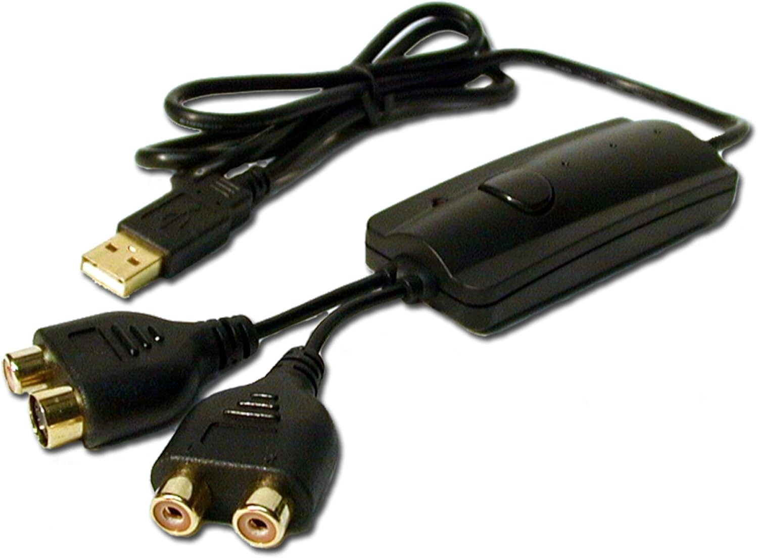 Amazon.com: QVS USB to Audio & Video Capture Adapter Cable : Electronics