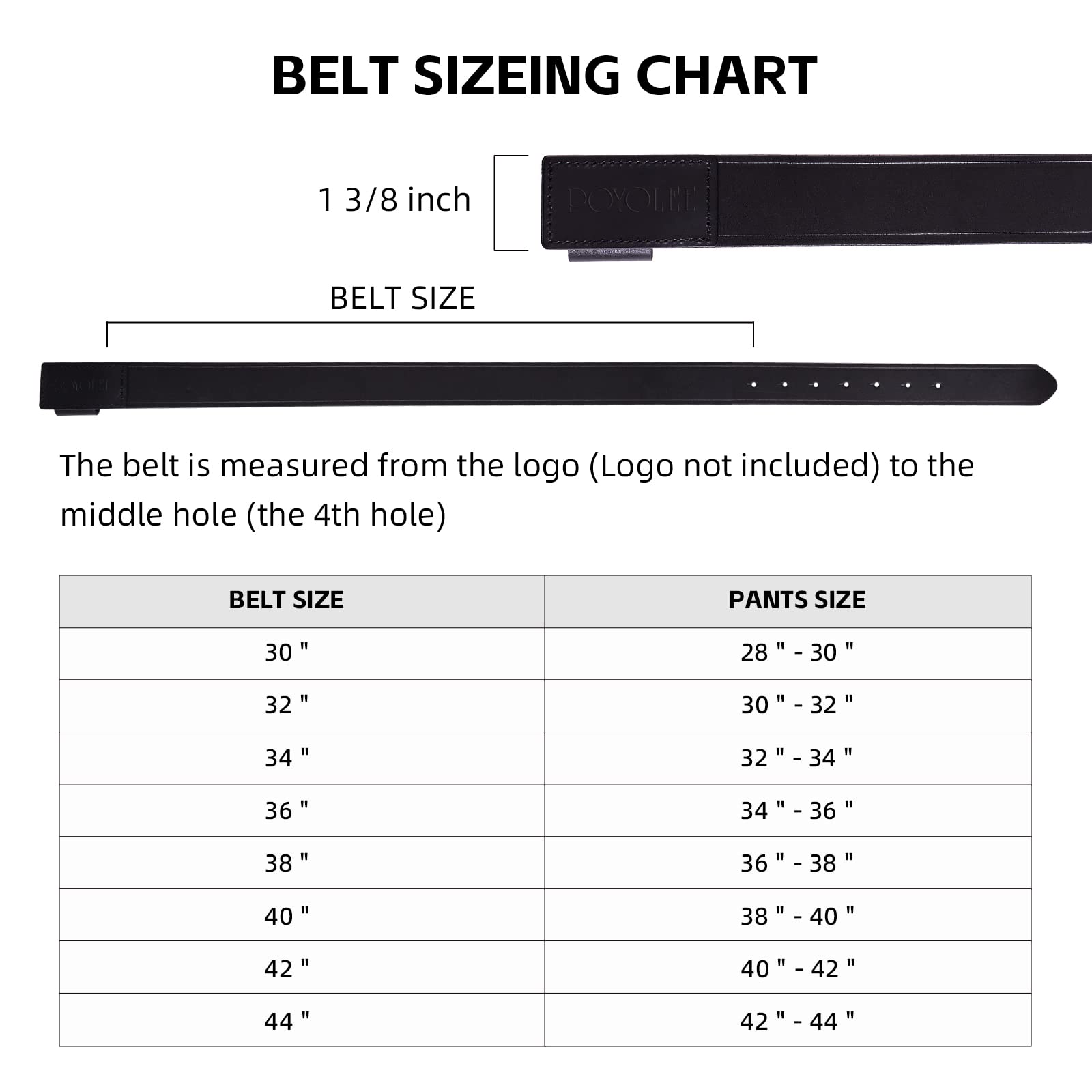 Snapklik.com : Mechanic Belt No Buckle Belts For Men Leather Work Belt ...