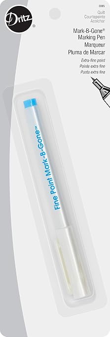 Amazon.com: Dritz 3085 Mark-B-Gone Pen, Fine Point, Blue