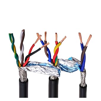 Amazon.com: NEPIAN 5Meters Shielded Twisted Cable 20/18AWG 2/4/6/8 Core ...