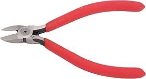 Diagonal Pliers, Rubber Grip Hard Wire Cutter Ergonomic for Home ...