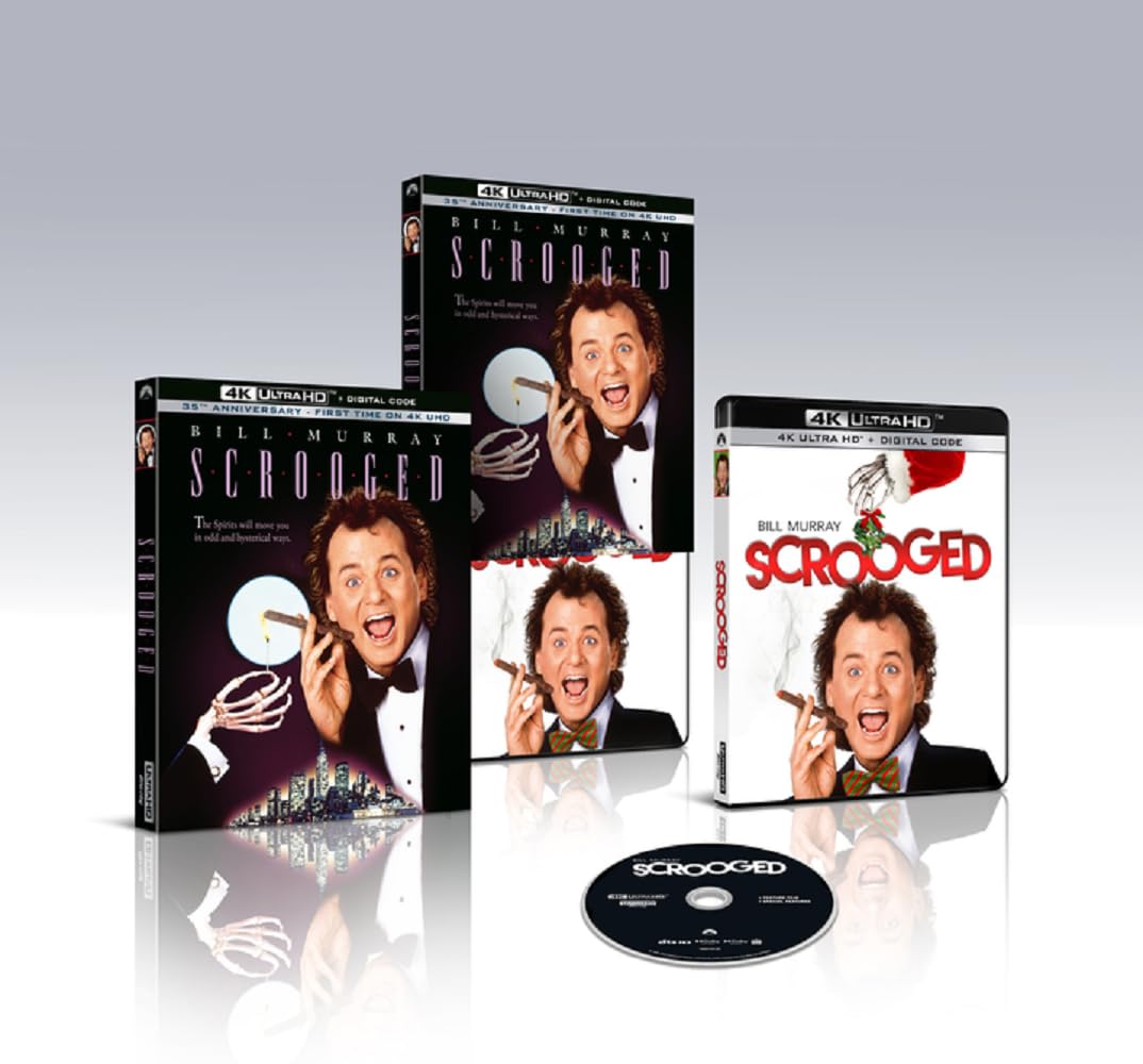 Amazon.com: Scrooged [4K UHD] : Carol Kane, Bill Murray, Alfre Woodard ...
