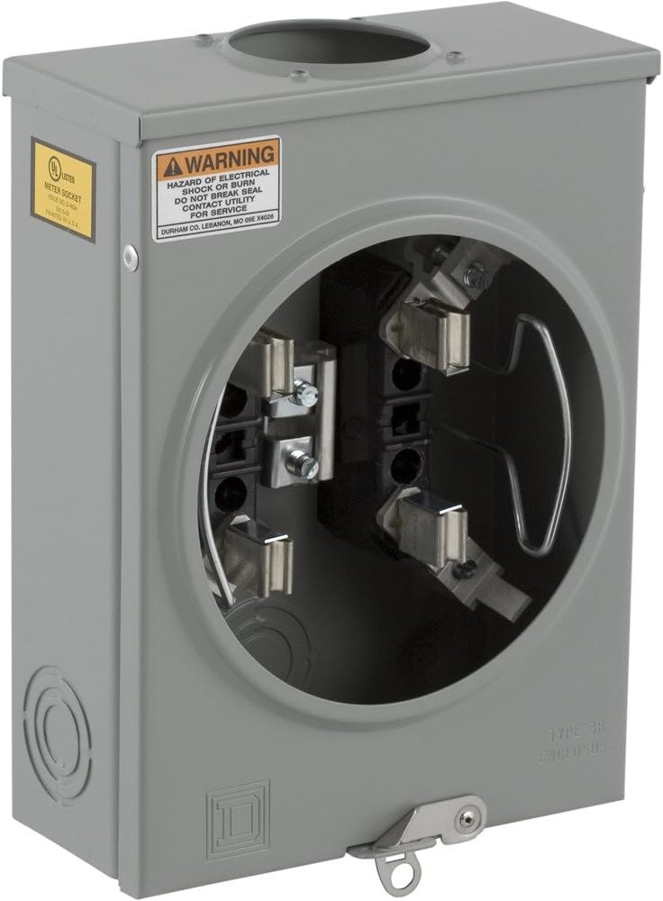 Square D - UHTRS223A 200A Ringless Underground Meter Socket With Horn ...