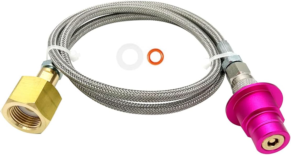 Amazon.com: Soda Terra Machine Co2 Adapter Quick Connector Stainless ...