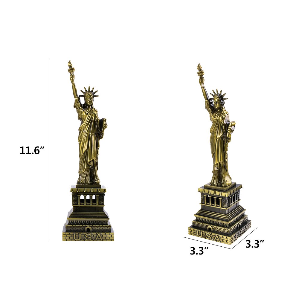 Snapklik.com : HSOMiD 12 Metal USA Statue Of Liberty Handmade Artware ...