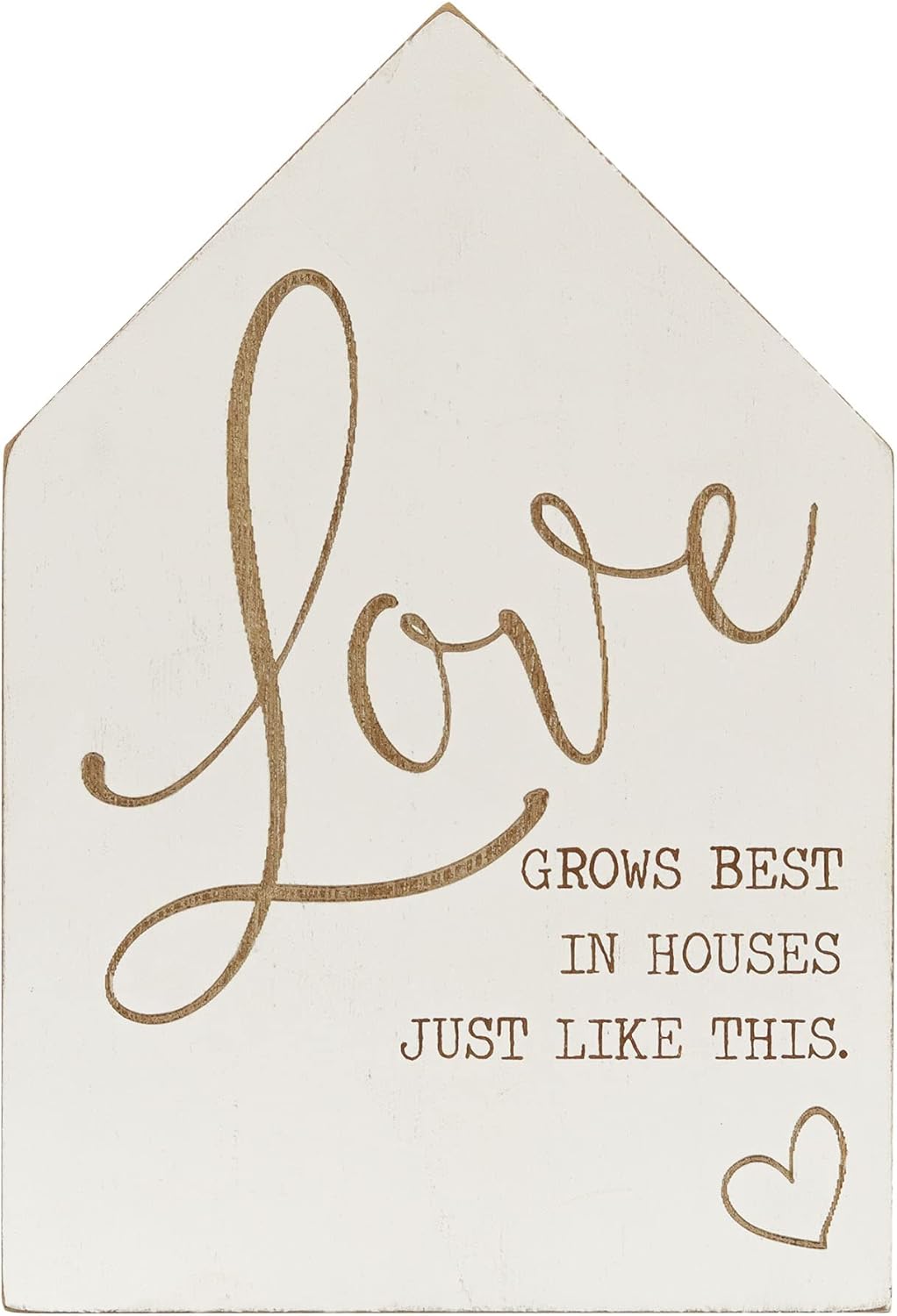 Amazon.com: Engraving Farmhouse Inspirational Sign with Love Quotes ...