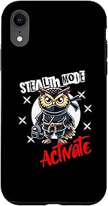 Amazon.com: iPhone XR First Day Of School Ninja Stealth Mode Activate Case : Cell Phones ...