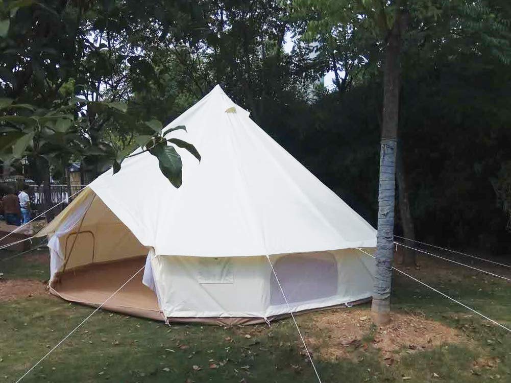 Outdoor Safari Glamping Tent Oxford 3M/ 4M/5M/6M Luxury Yurt Bell Tent ...