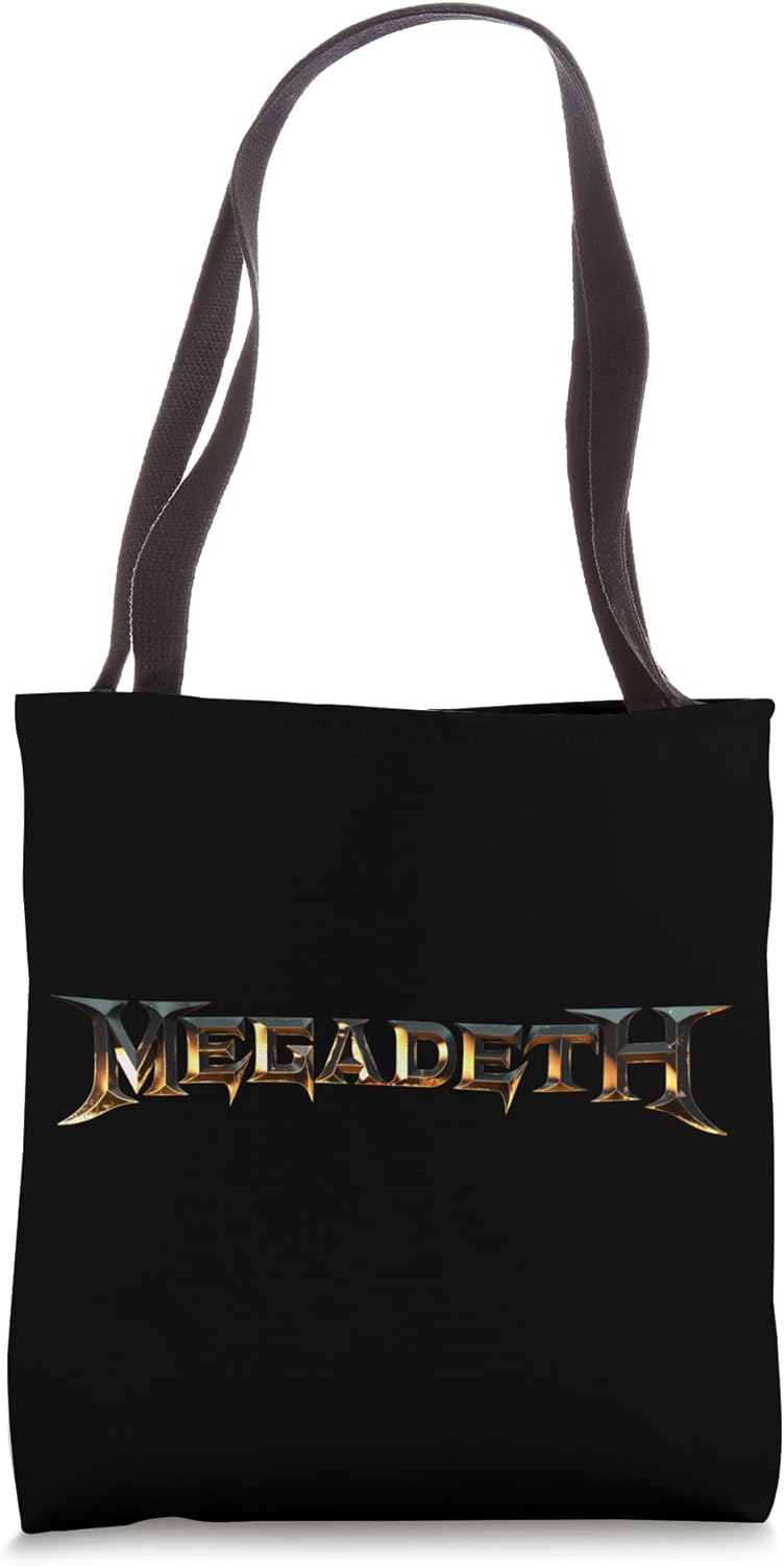 Amazon.com: Megadeth - TSTDATD-LOGO Tote Bag : Clothing, Shoes & Jewelry