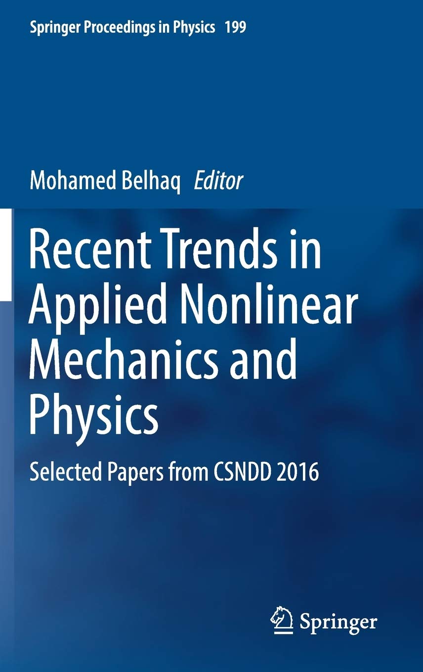 Recent Trends in Applied Nonlinear Mechanics and Physics: Selected ...