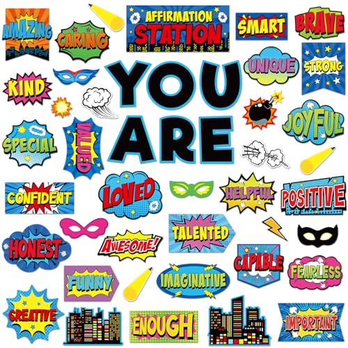 Best Superhero Posters for Classroom Decor That Engage Students – Red ...