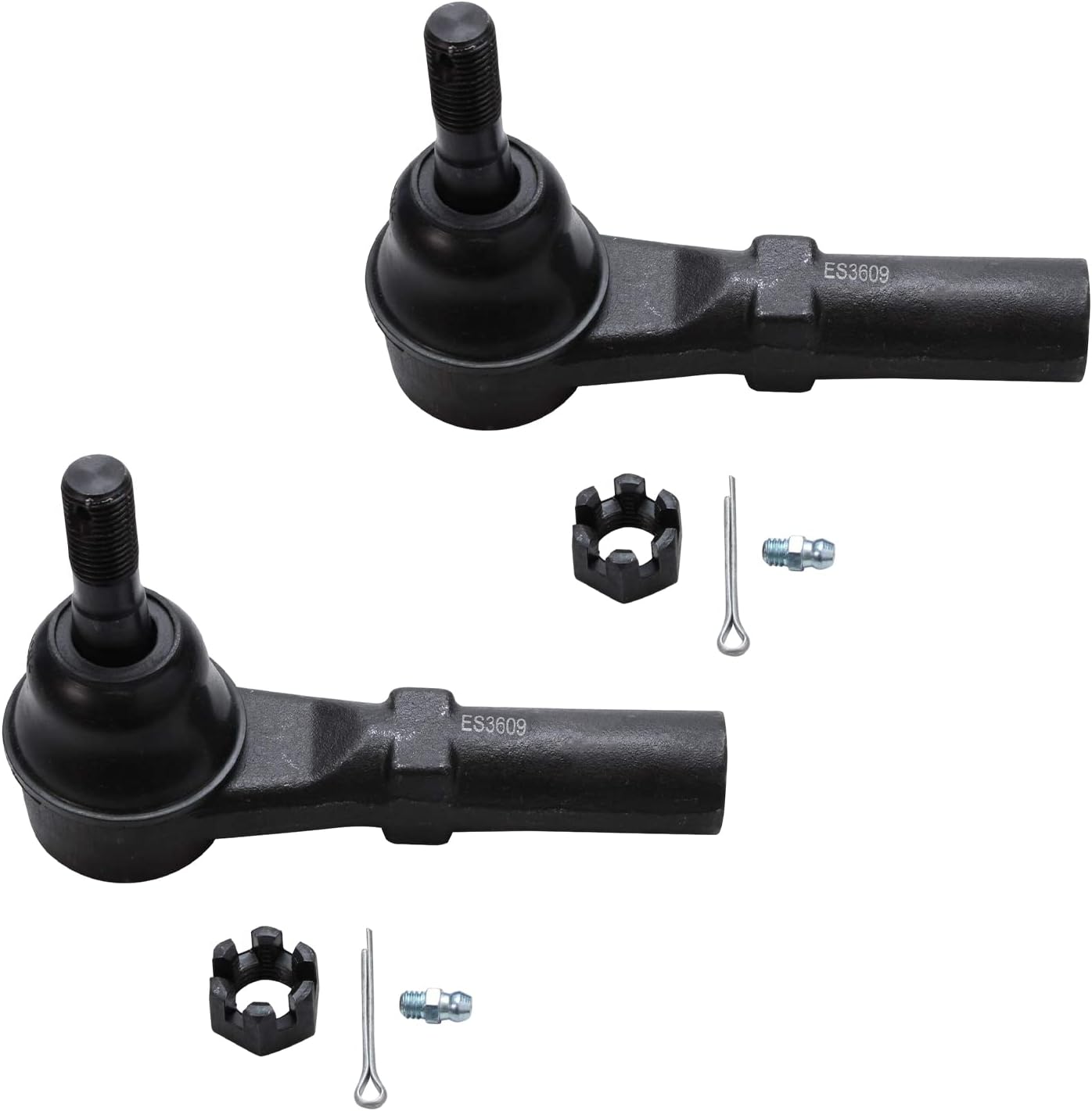 Amazon.com: Detroit Axle - 2 Front Outer Tie Rods for Chevy GMC ...