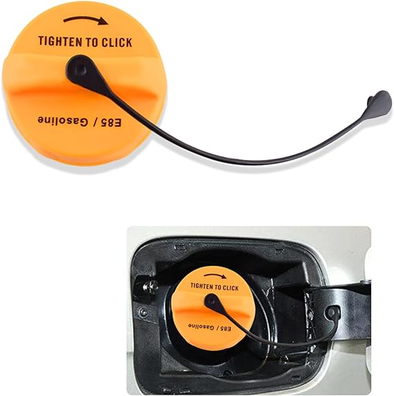 Amazon.com: Lecctso E85 Fuel Tank Filler Cap, Gas Cap, ABS Tight Fit ...