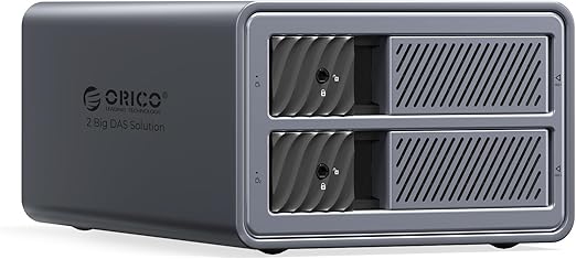 Amazon.com: ORICO RAID Hard Drive Enclosure 2 Bay USB 3.0 for 2.5/3.5 ...