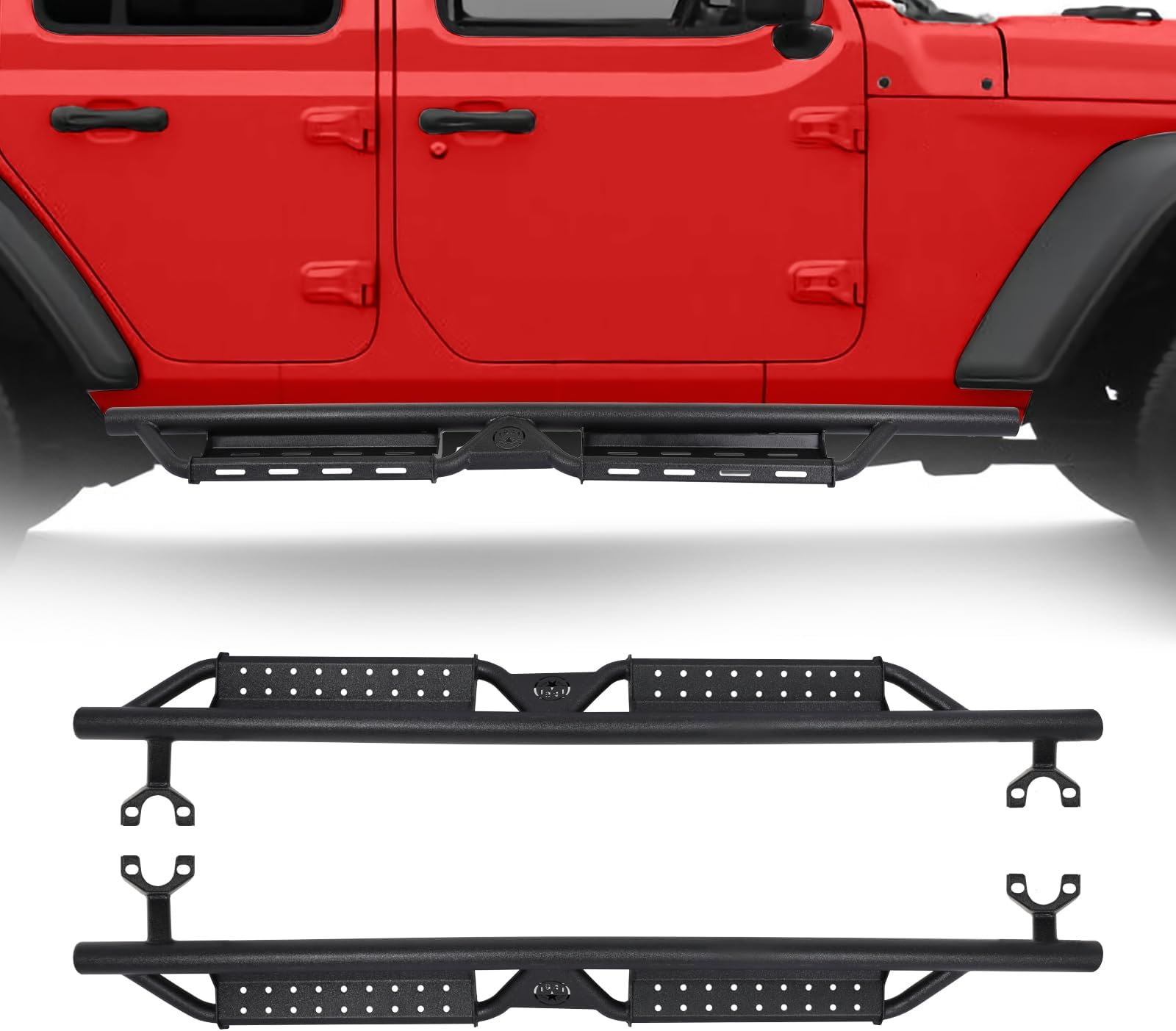 Amazon.com: Running Boards, 6inch Side Steps Compatible with 2007-2018 ...