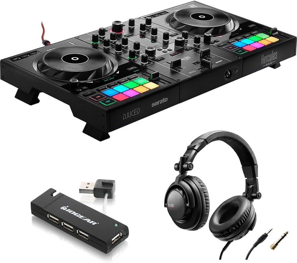 Amazon.com: Hercules DJControl Inpulse 500 DJ Software Controller ...