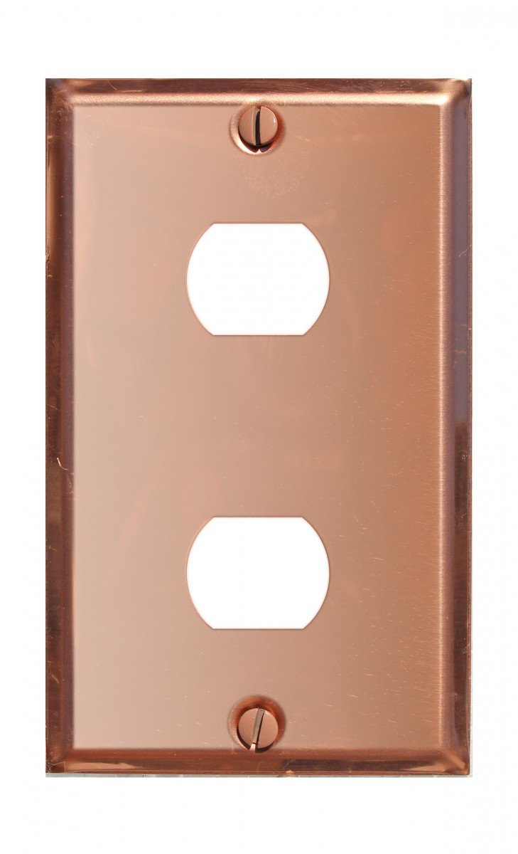 Switchplate Solid Copper 2 Interchangeable/Despard | Renovator's Supply ...