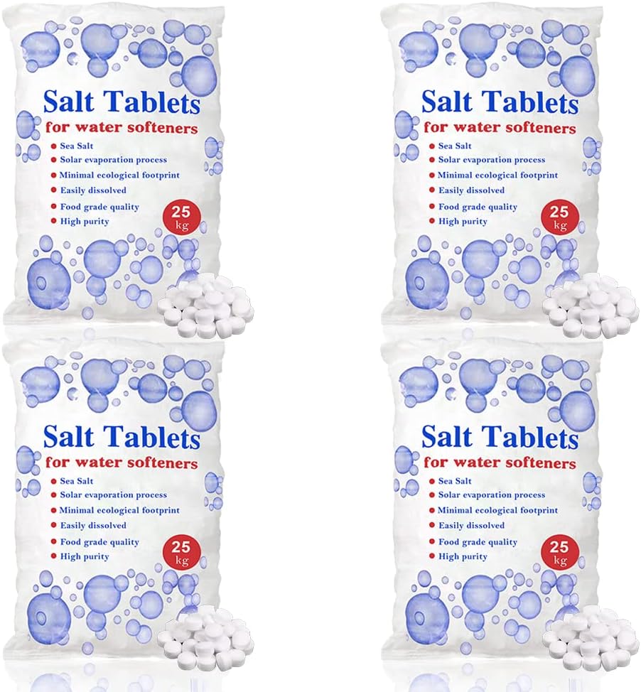 25 Kg Salt Tablets | Water Softener | Food Grade | Compatible to All ...
