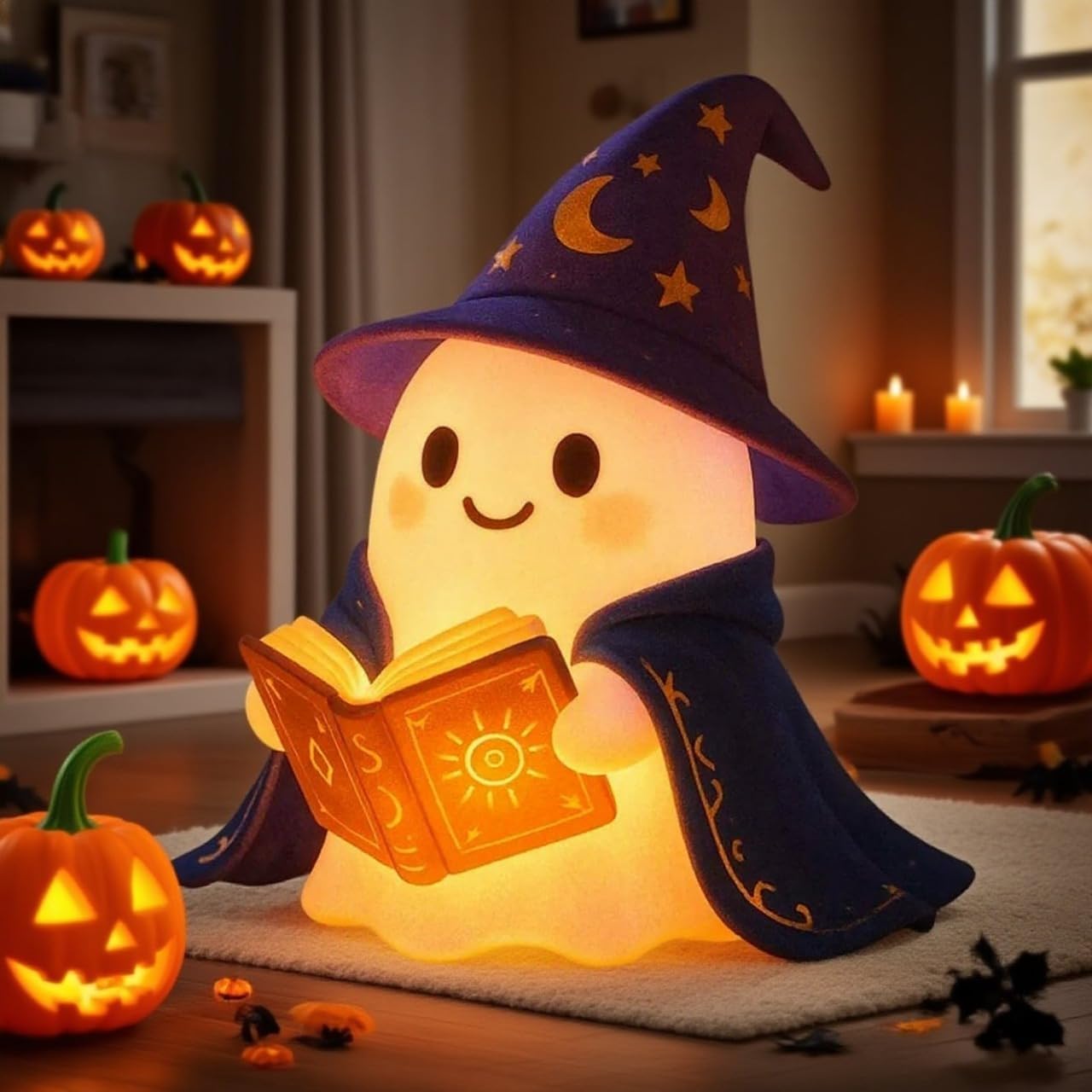 Enchanted Ghost Wizard Lamp, Enchanted Ghost Wizard Night Reading Lamp ...