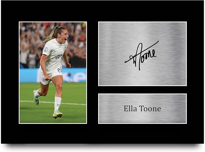 HWC Trading A4 Ella Toone Womens England Gifts Printed Signed Autograph ...