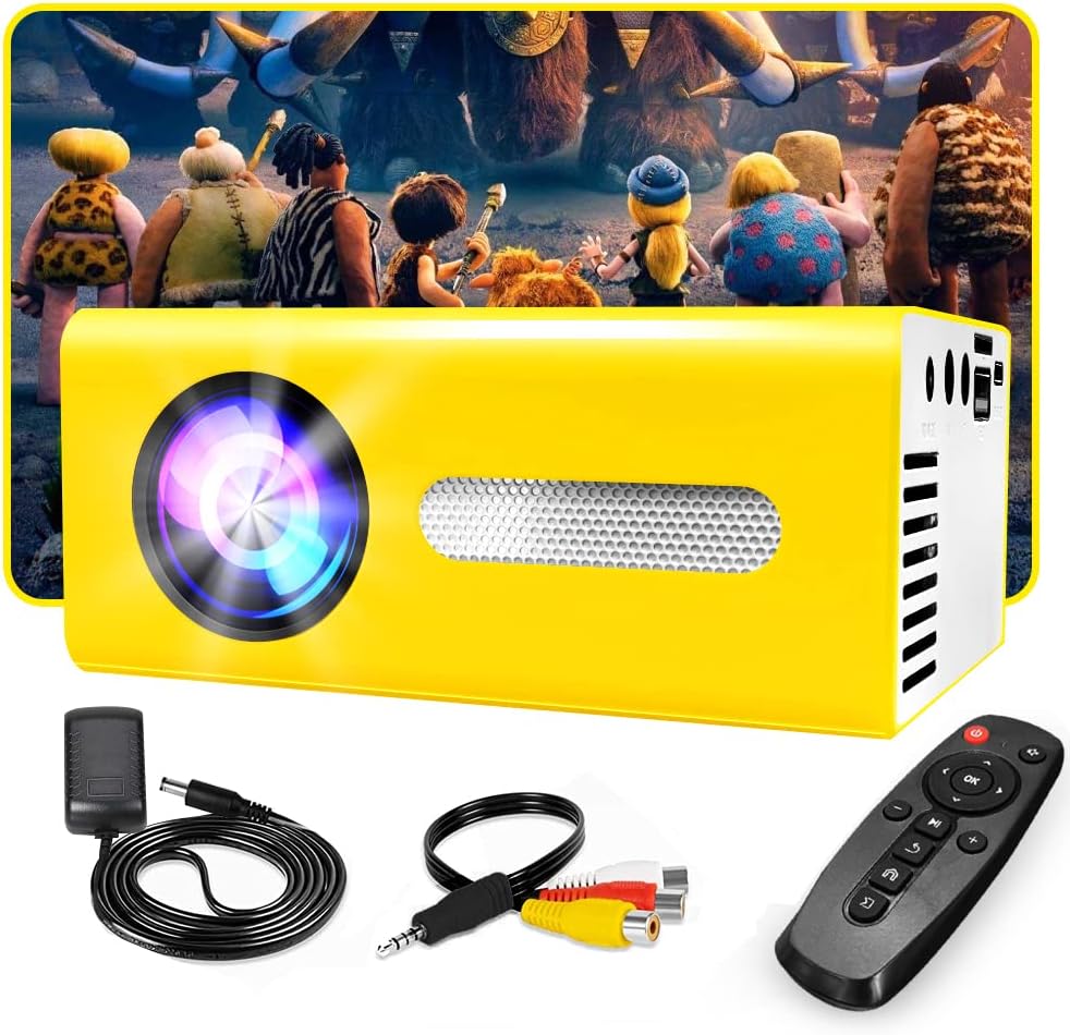 Pro Projector Portable Mini Projector for Mobile Devices Compatible ...