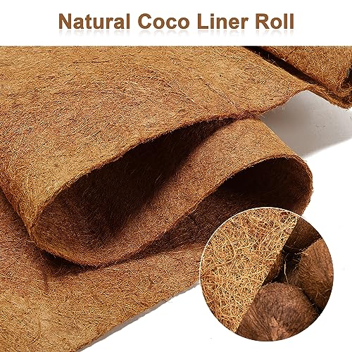 Snapklik.com : Coconut Liners For Planters - Natural Coconut Fiber ...
