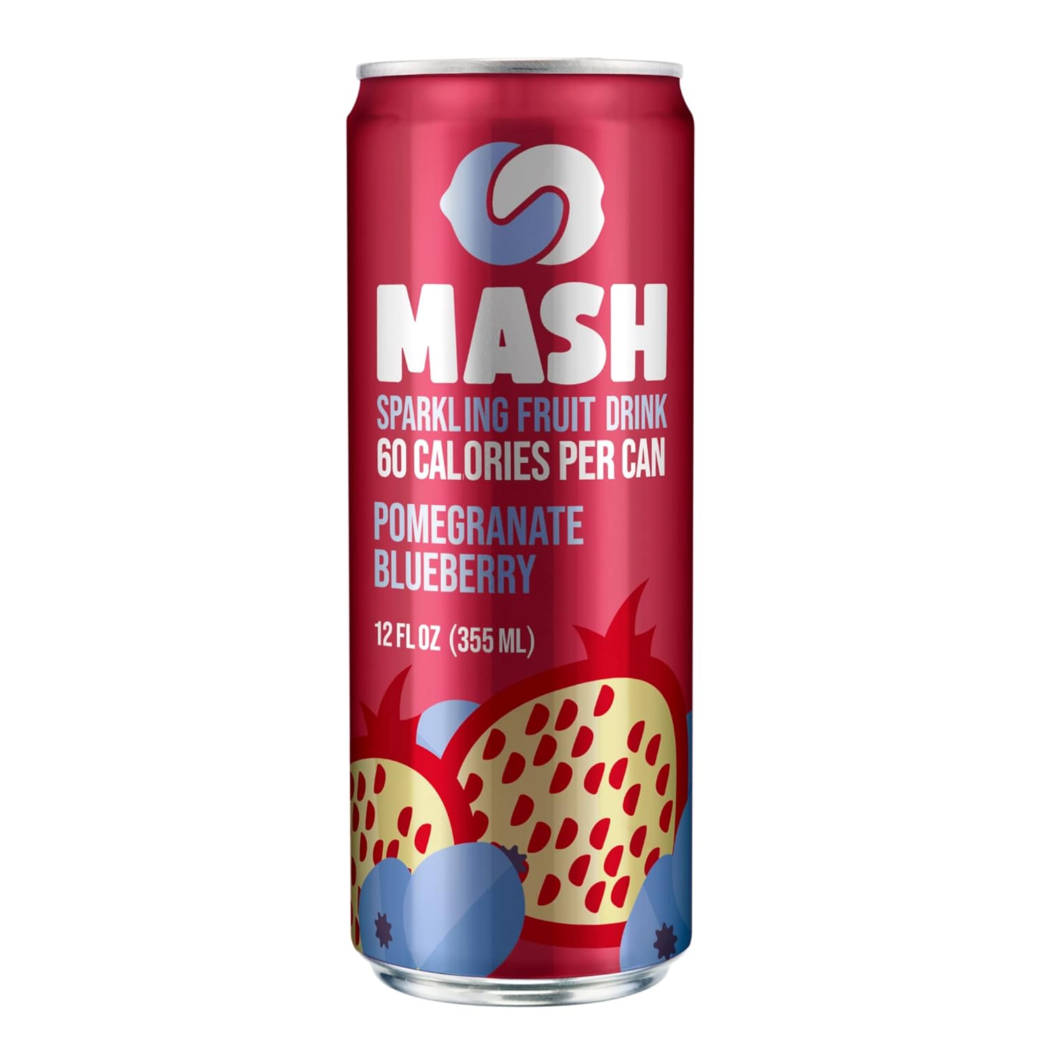 Amazon.com : Boylan Bottling MASH Great Tasting Pomegranate Blueberry ...
