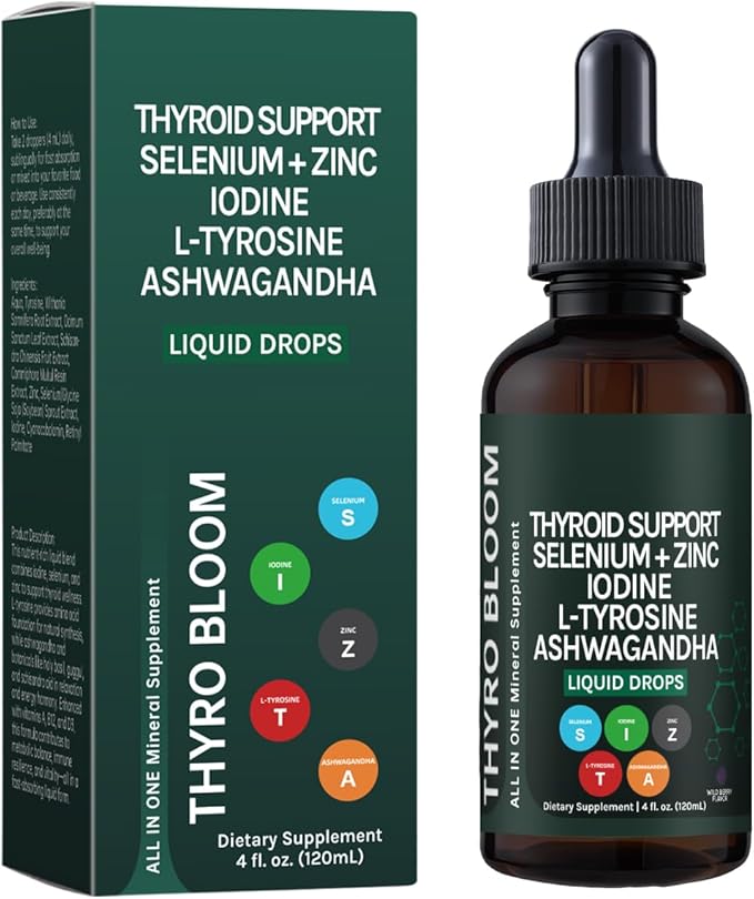 Amazon.com: YATIME Thyroid Support Liquid Drops,Liquid Formula with ...