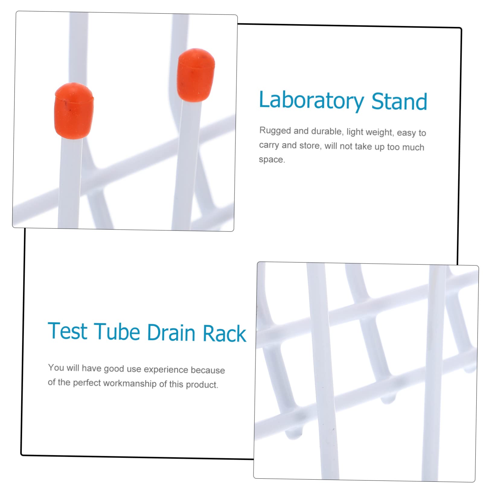 Test Tube Rack Laboratory Beaker Drip Rack Drain Table Glassware Test ...