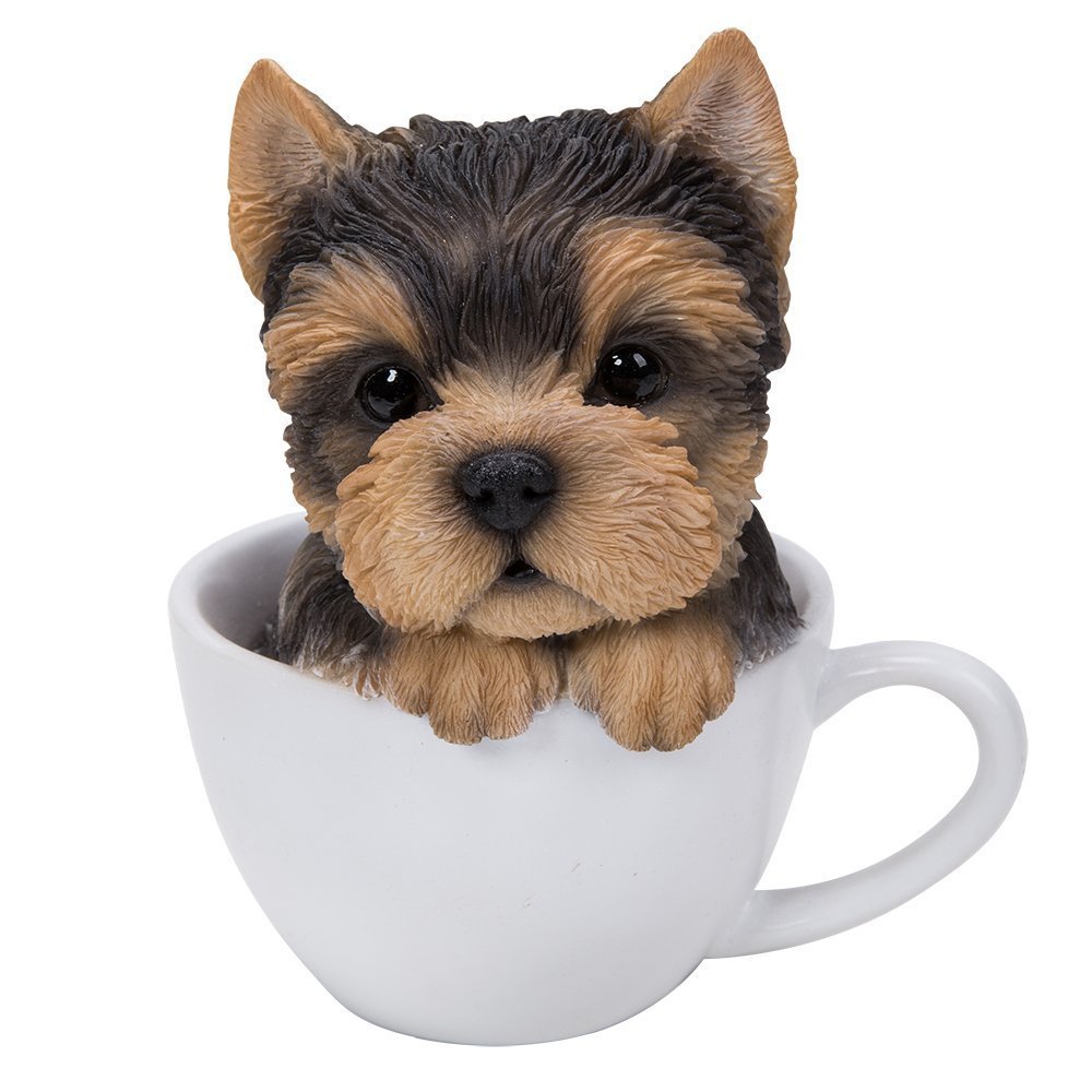 Amazon.com: Pacific Giftware Adorable Teacup Pet Pals Puppy Collectible ...