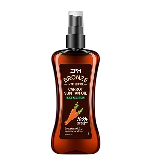 Amazon.com : Carrot Sun Tanning Oil Spray for Outdoor Sun, Tan ...