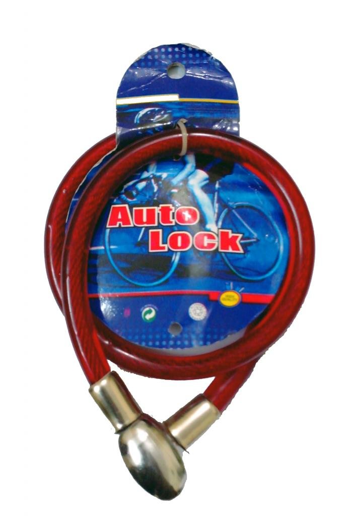 STEEL HEAD WITH BRASS HEAVY DUTY MULTI-UTILITY CABLE LOCK FOR BIKE ...