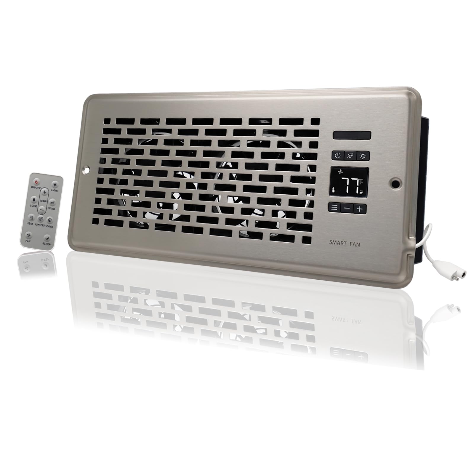 Snapklik.com : Howeall 4" X 10"Quiet Register Booster Fan - Upgrade ...