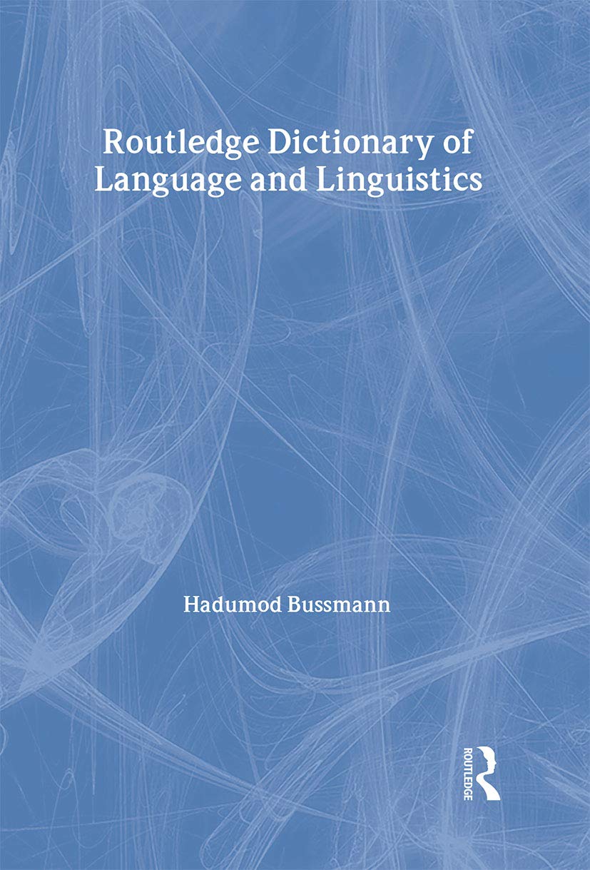 Routledge Dictionary of Language and Linguistics: Amazon.co.uk ...