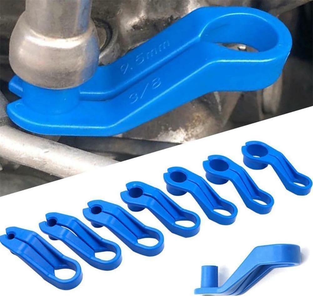 7 Pcs AC Fuel Line Disconnect Tool Set - 1/4 5/16 3/8 1/2 5/8 3/4 7/8 ...