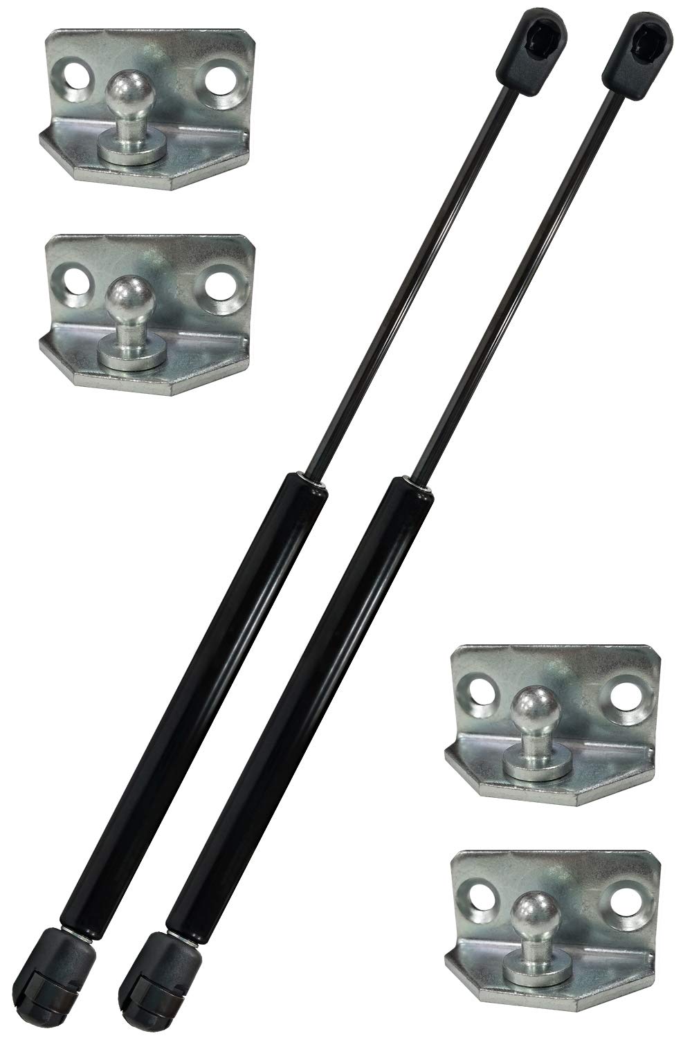 Bansbach – 14 inch (367mm) Gas Springs Set of 2 with Ball Socket L ...