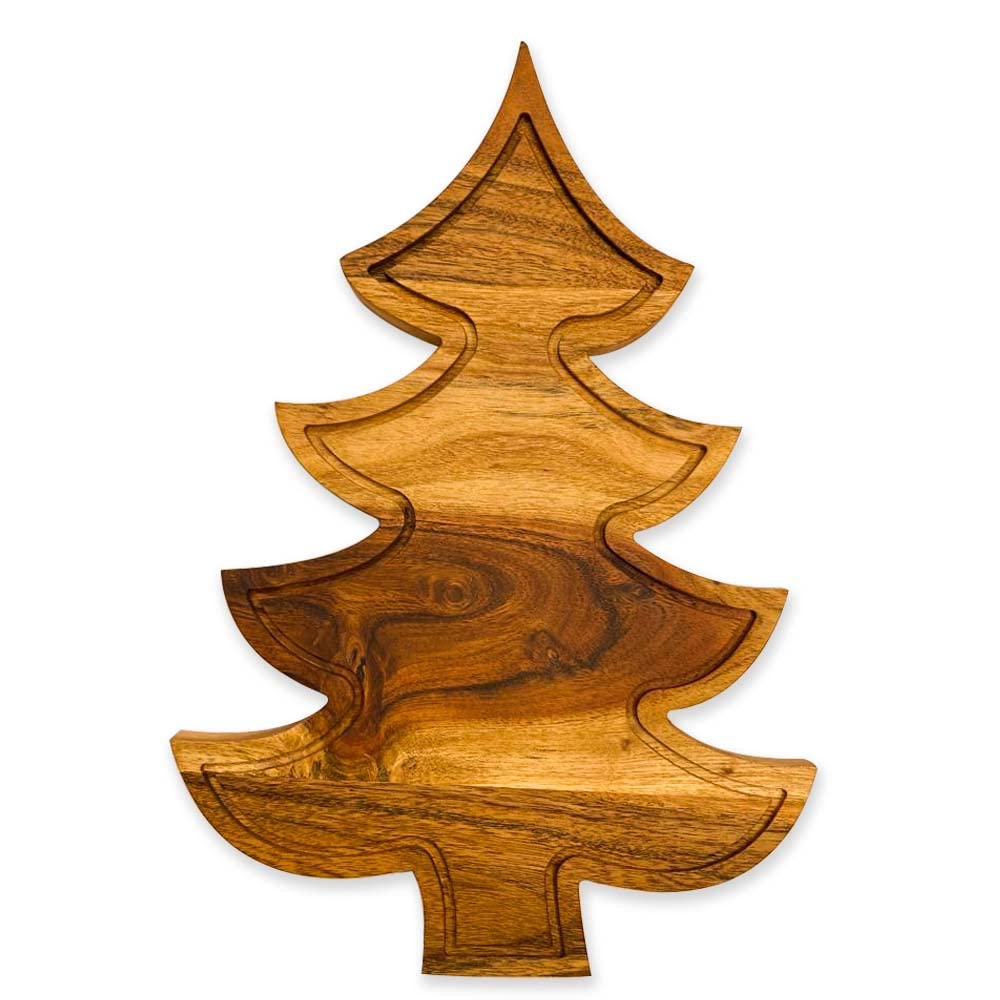 Amazon.com: Affinity Decor Christmas Tree Cutting Board for Kitchen ...