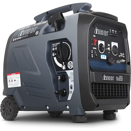 Amazon.com : Pulsar 2,200W Portable Dual Fuel Quiet Inverter Generator ...