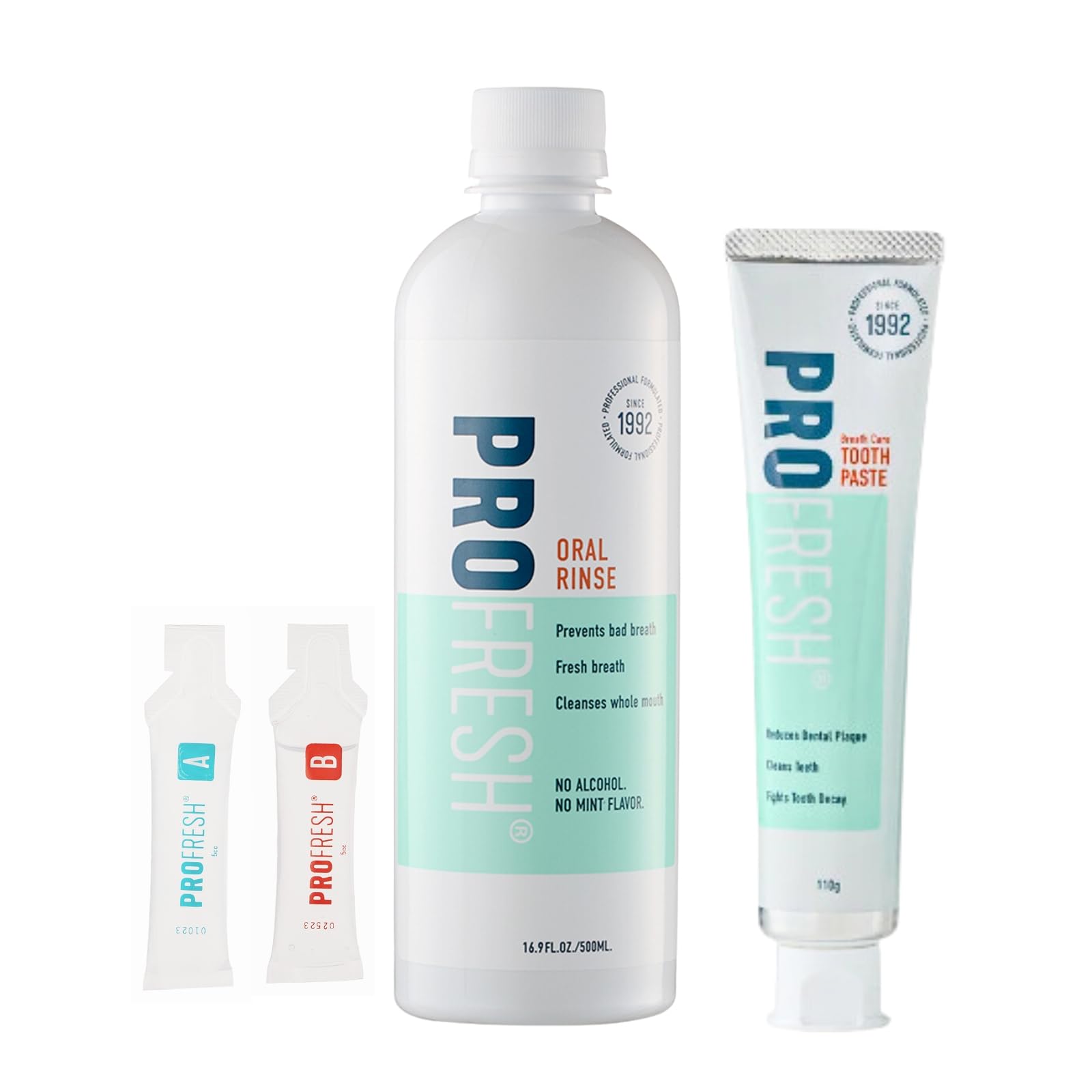 Amazon.co.jp: ProFresh (プロフレッシュ) プロフレッシュオーラルリンス・ペーストセット マウスウォッシュ : ビューティー