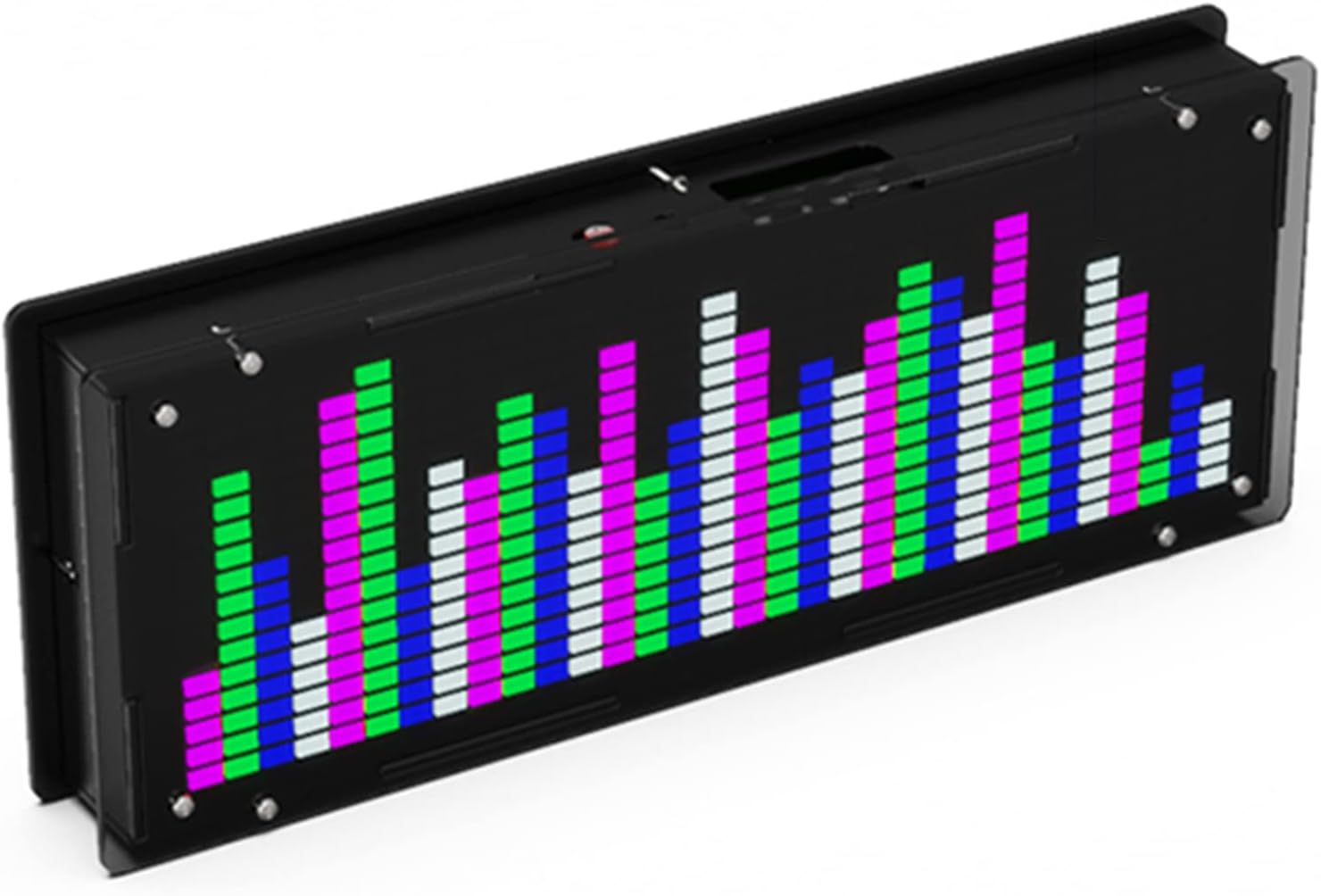 Music Spectrum Clock, Digital Visualizer Clock with Temperature Display ...