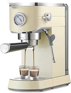 Amazon.com: PiddLE Coffee Machines Espresso Coffee Machine Milk Frother ...