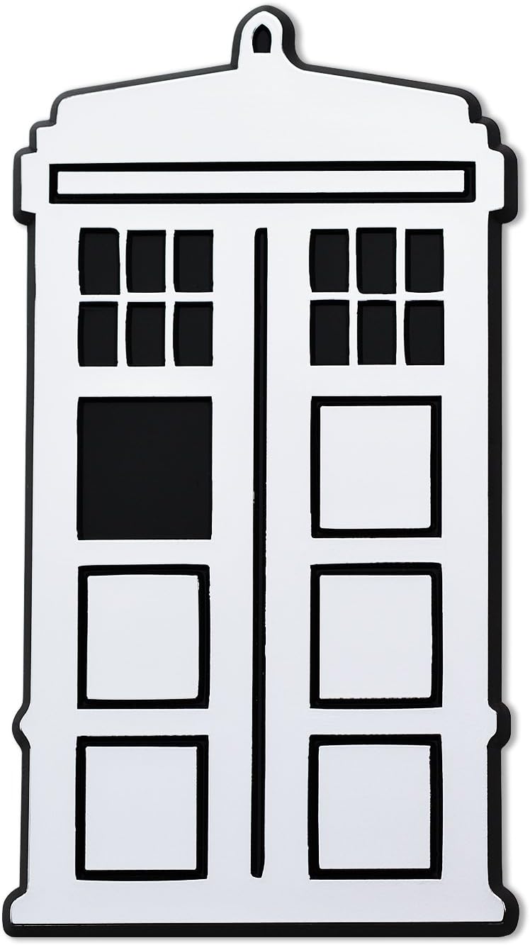 Amazon.com: Tardis Police Box Chrome Auto Emblem 5" x 2.75" : Automotive