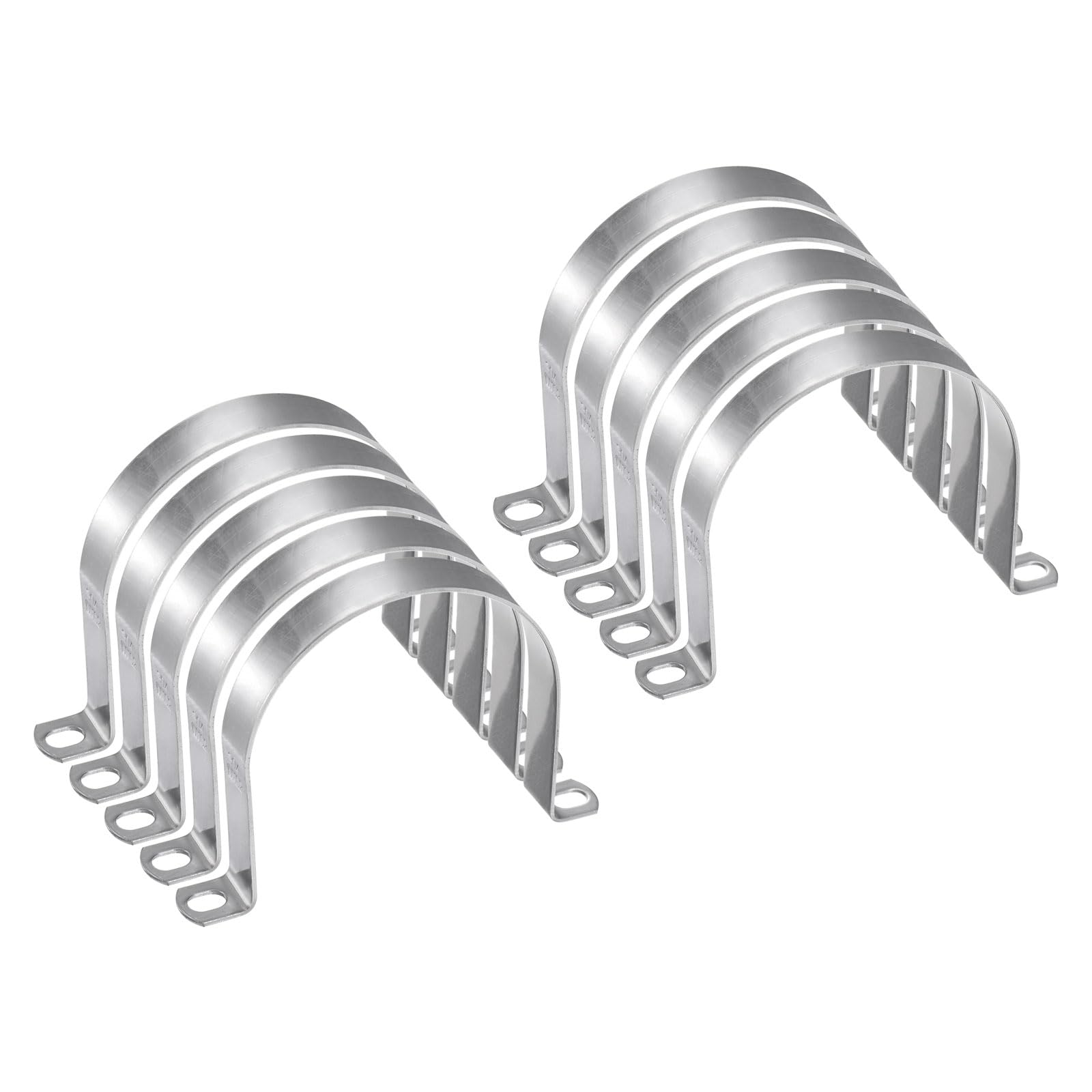 HARFINGTON 5pcs 4 Inch 102mm Conduit Clamps, M102 U Tube Pipe Clamp ...